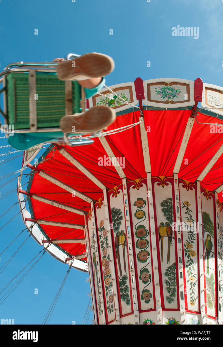 Merry go round moving hi-res stock photography and images - Alamy