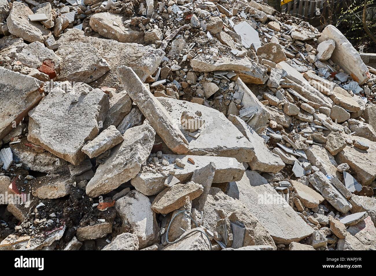 Construction waste big concrete hi-res stock photography and images - Alamy