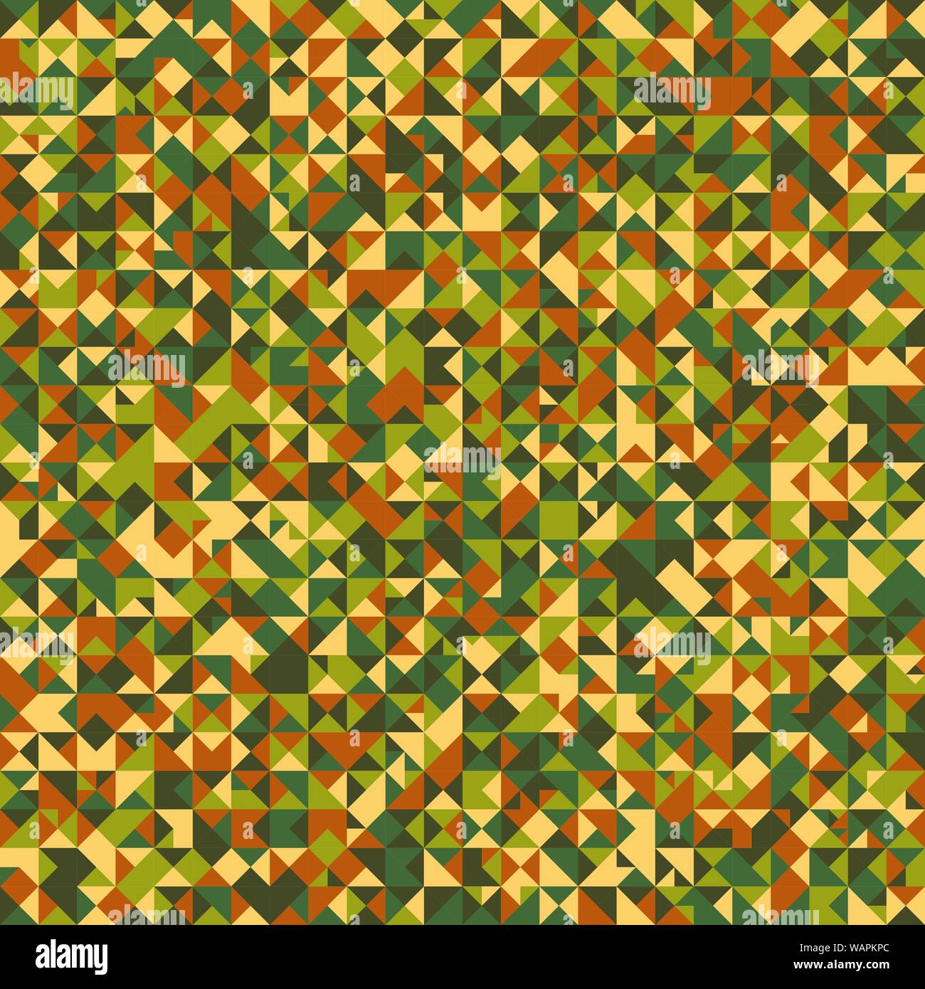 Geometrical triangle mosaic pattern background - multicolor polygonal ...