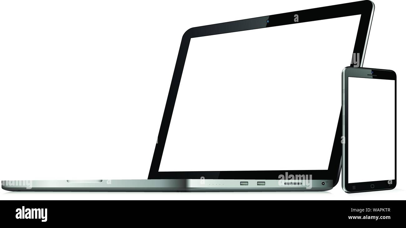 Mock up social media Stock Vector Images - Alamy