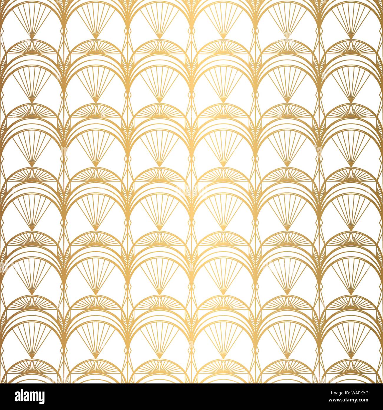 Gold Art Deco Background