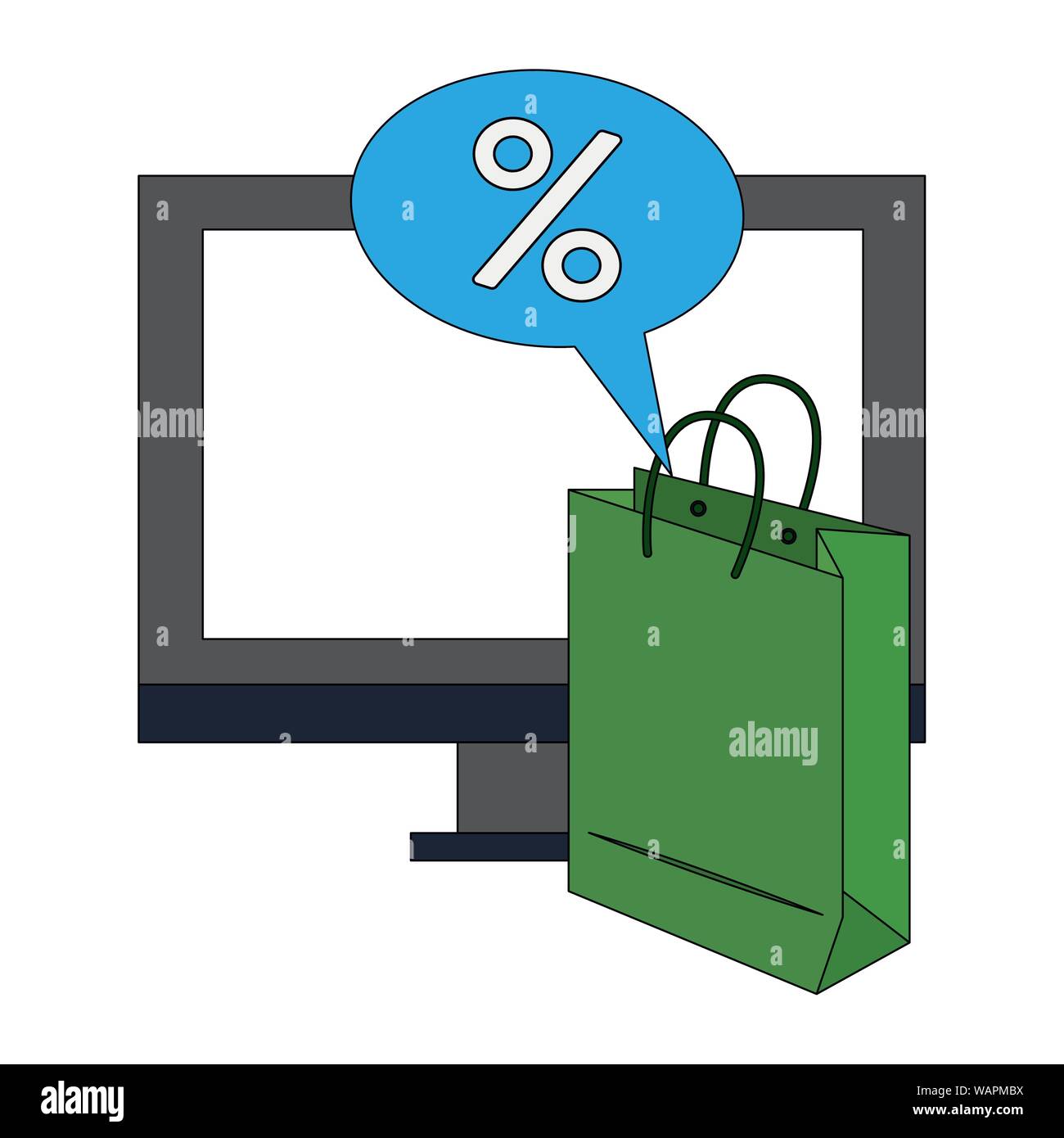 online shopping ecommerce sale cartoon Stock Vector Image & Art - Alamy