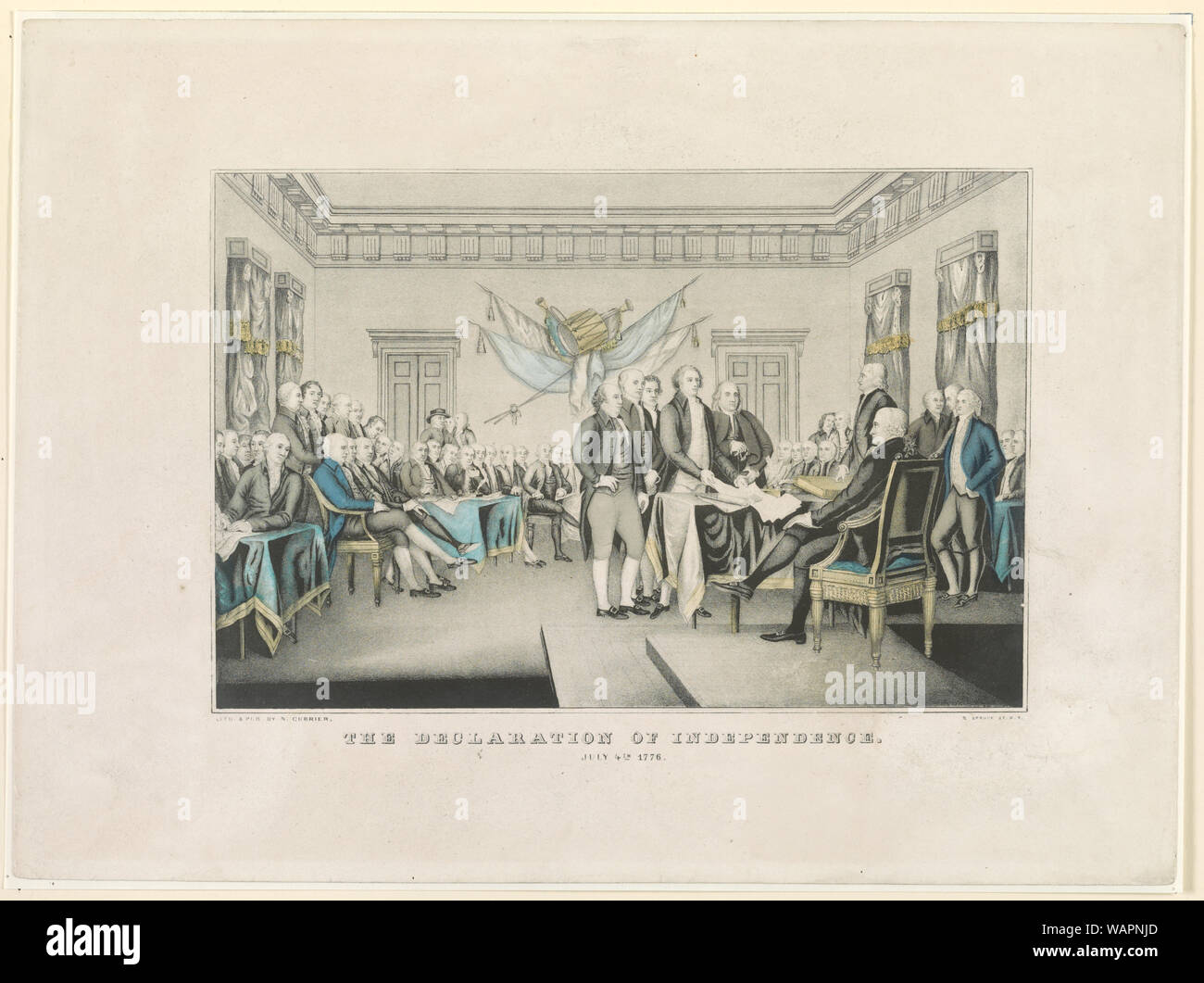 Declaration of Independence: July 4th 1776 Stock Photo - Alamy