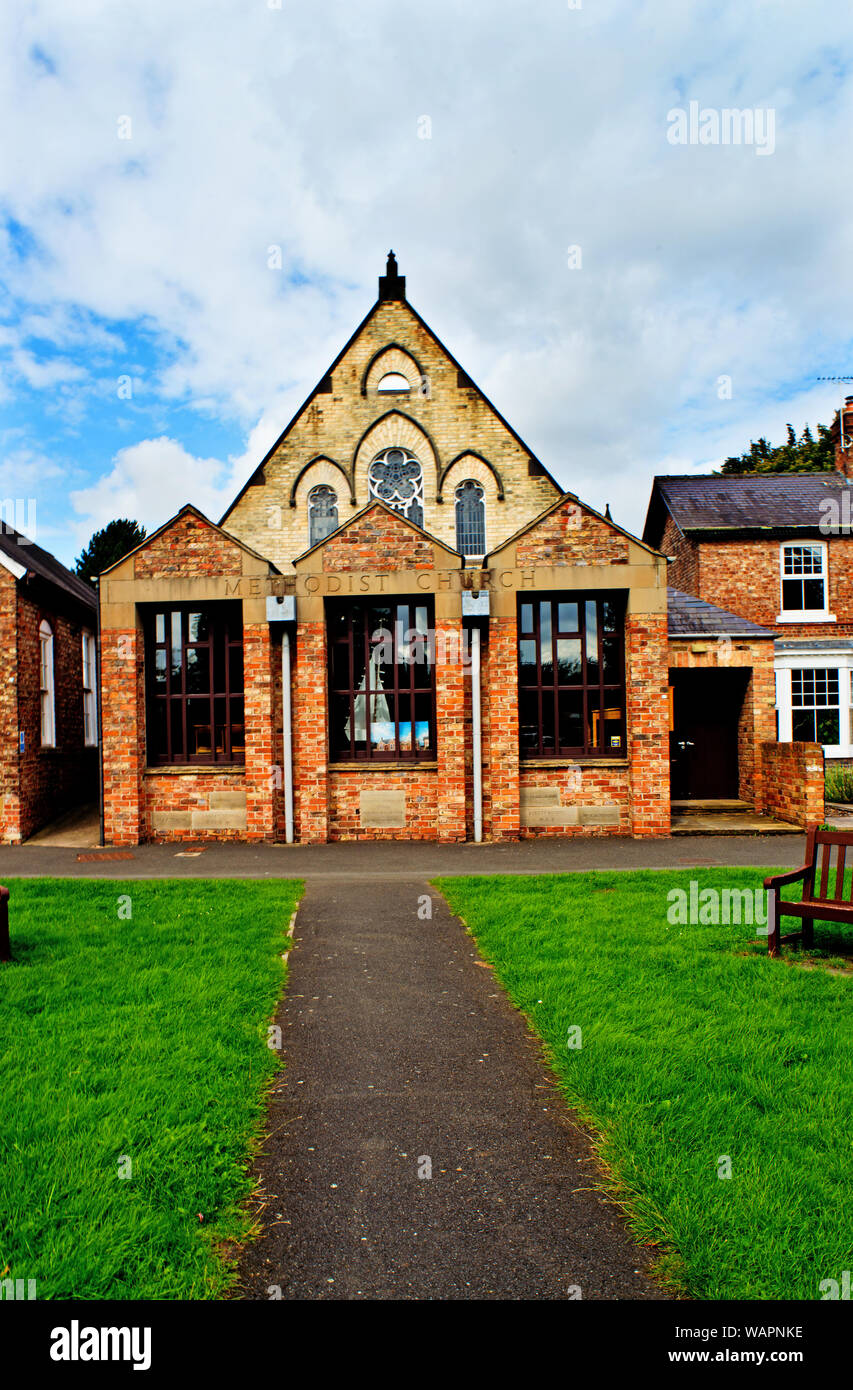 Methodist Chapel, Upper Poppleton, North Yorkshire, England Stock Photo ...