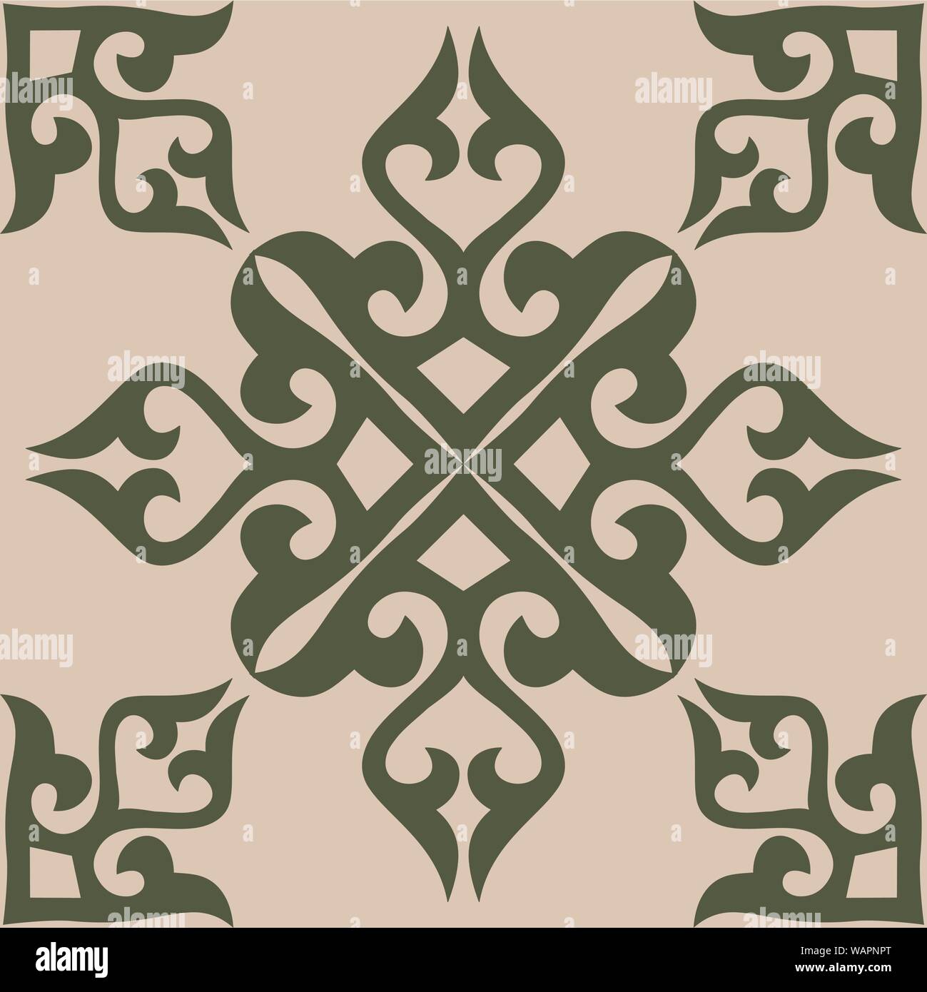 Steppes Kazakhstan Stock Vector Images - Alamy