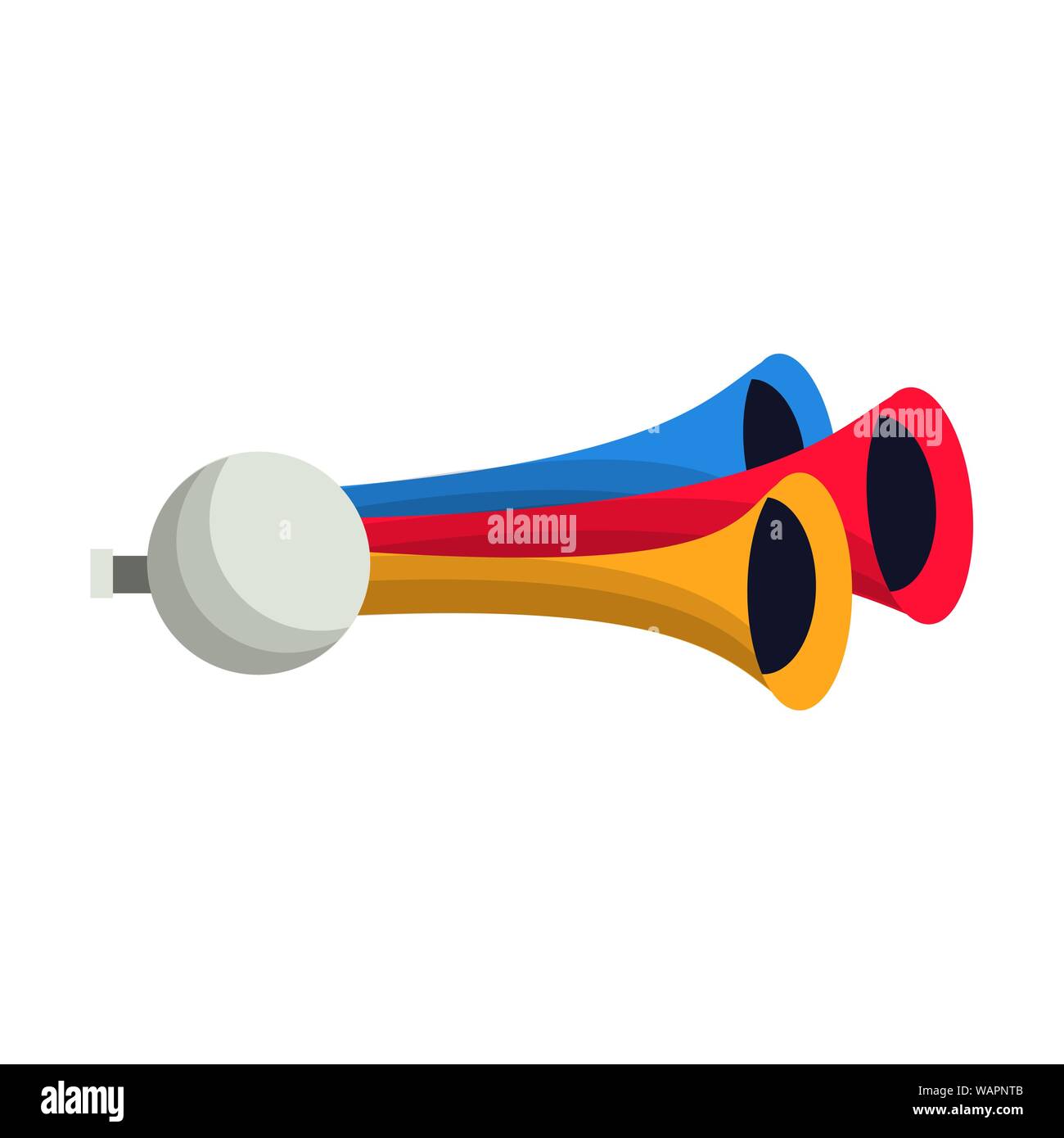 Fan horns Stock Vector Images - Alamy