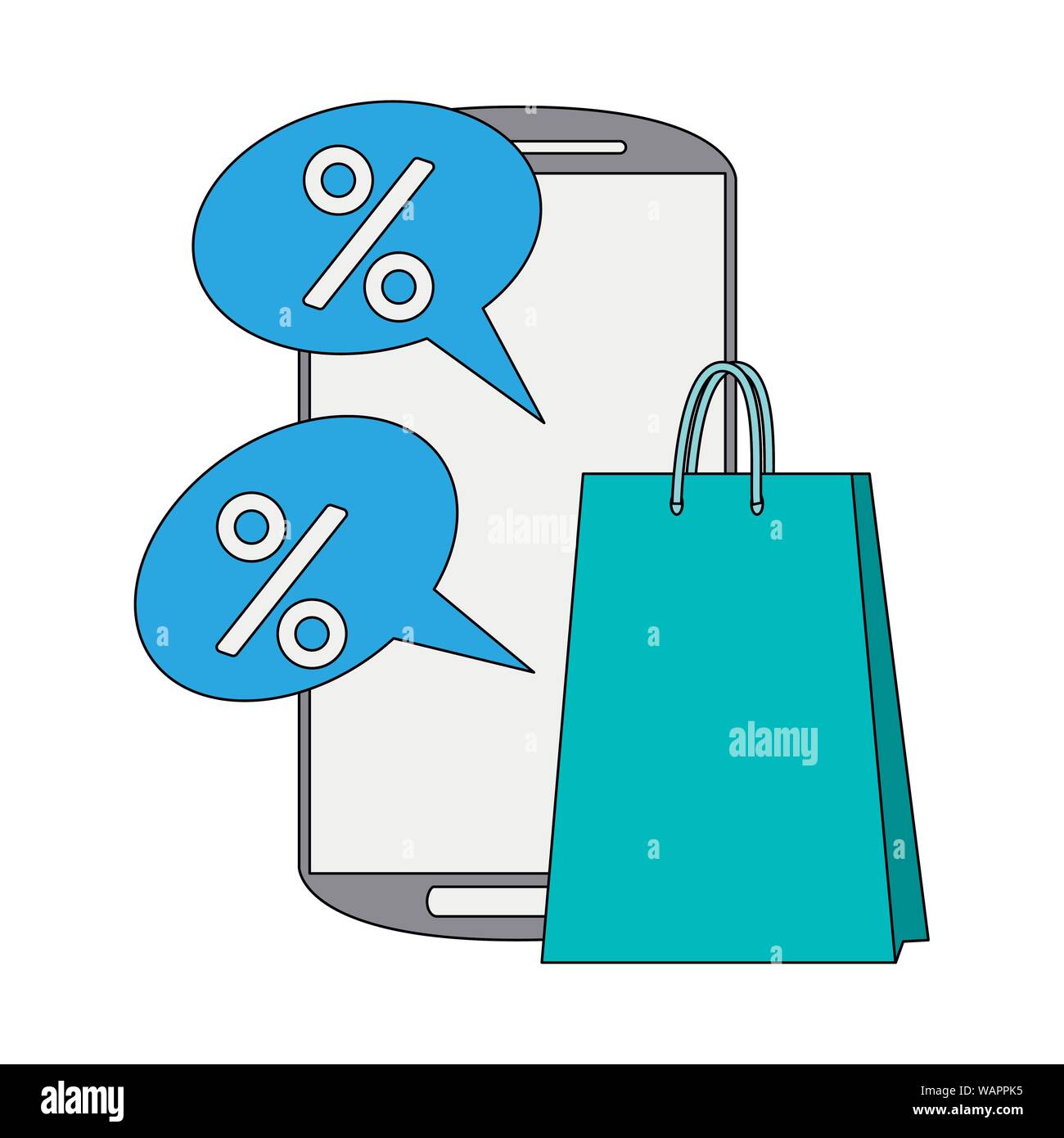 online shopping ecommerce sale cartoon Stock Vector Image & Art - Alamy