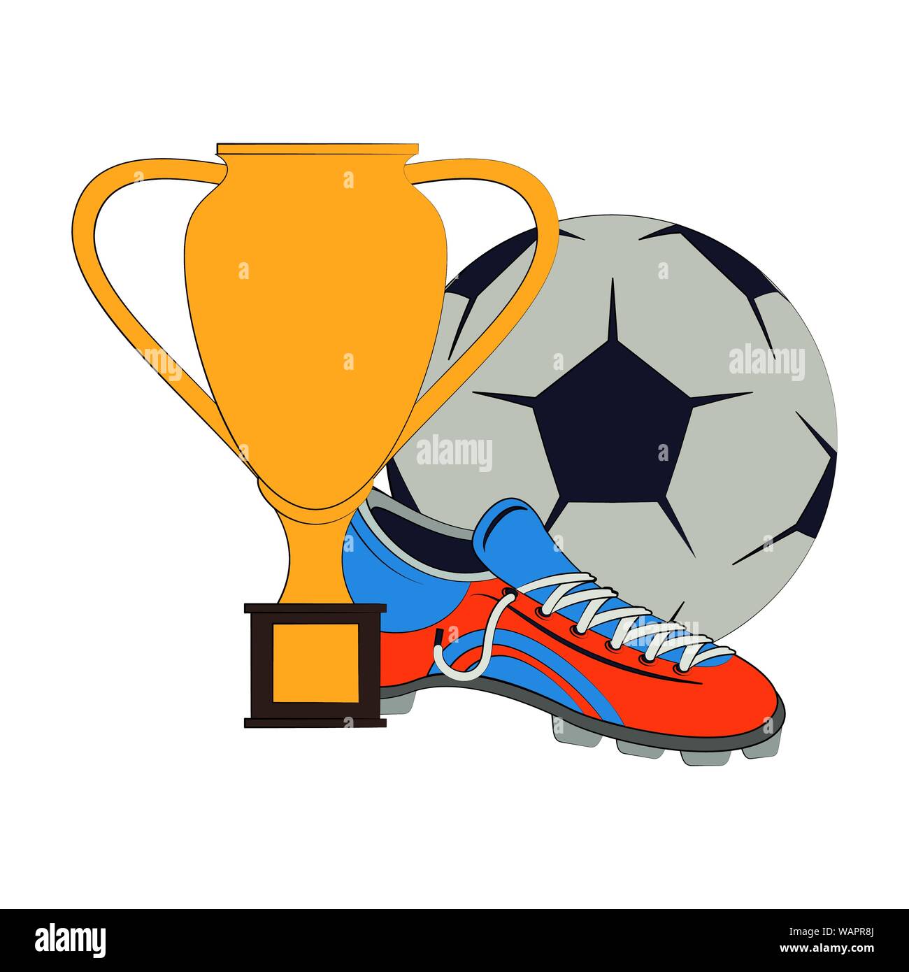 Soccer football sport game concept Stock Vector Image & Art - Alamy