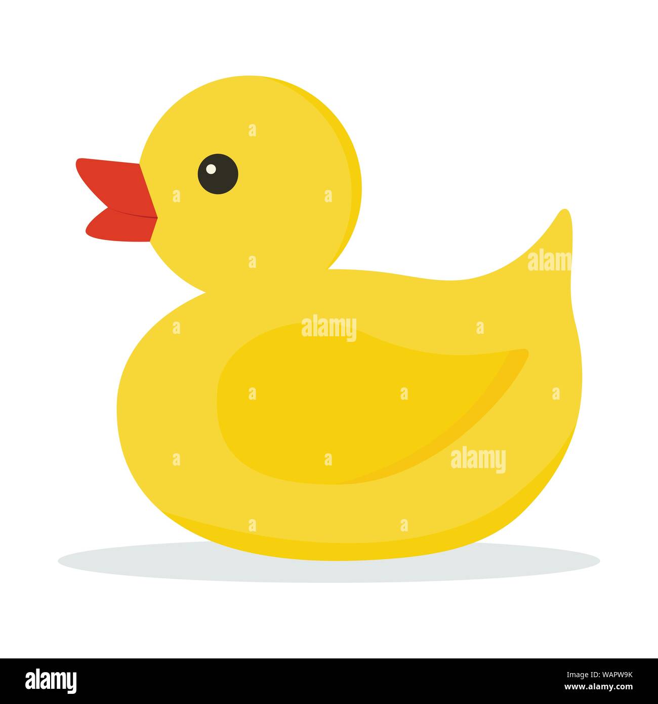 Little yellow duck Stock Vector Images - Alamy