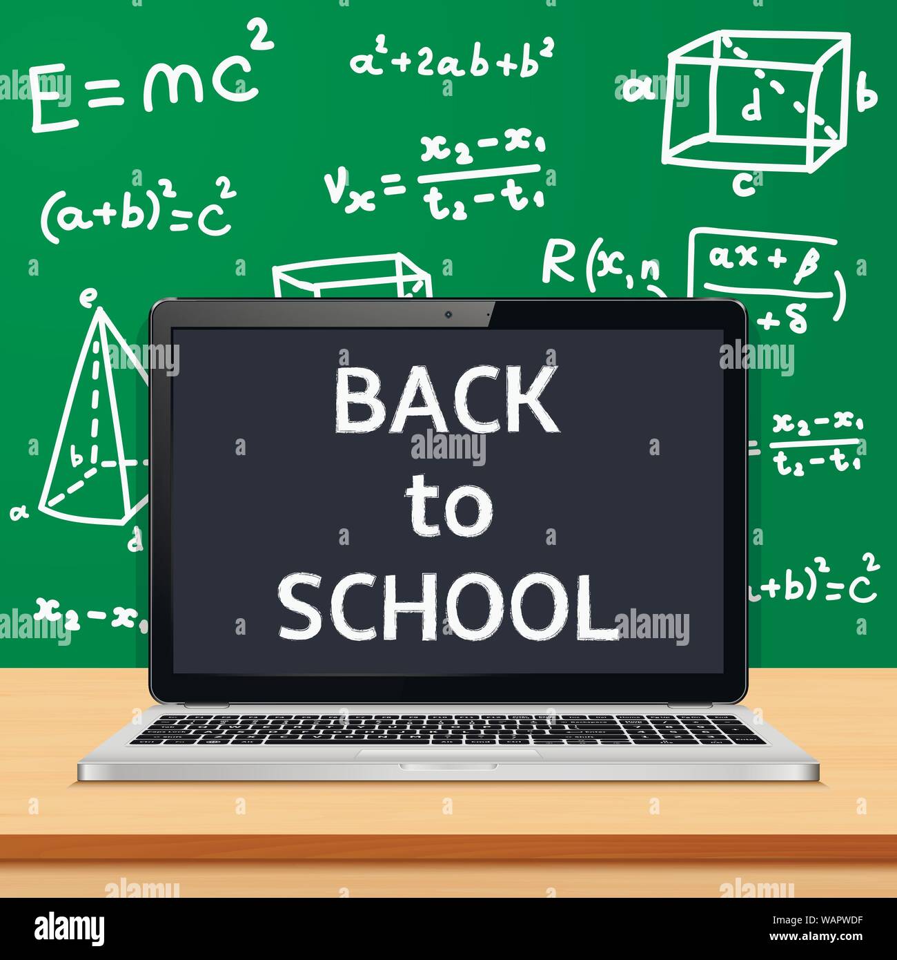 Math display in classroom hi-res stock photography and images - Alamy