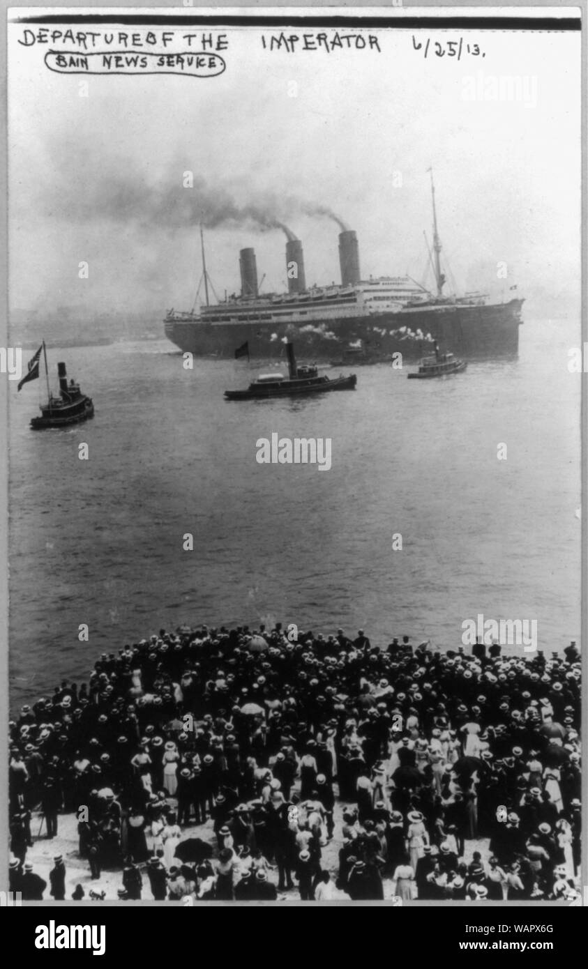 Imperator class ocean liner hi-res stock photography and images - Alamy