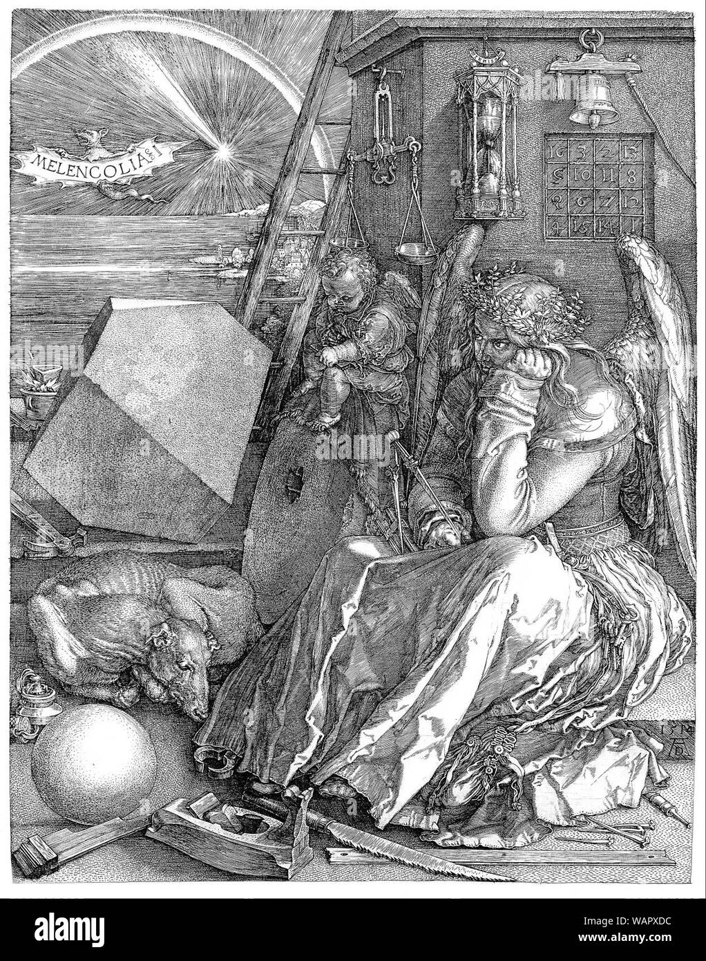 Melencolia i durer hi-res stock photography and images - Alamy