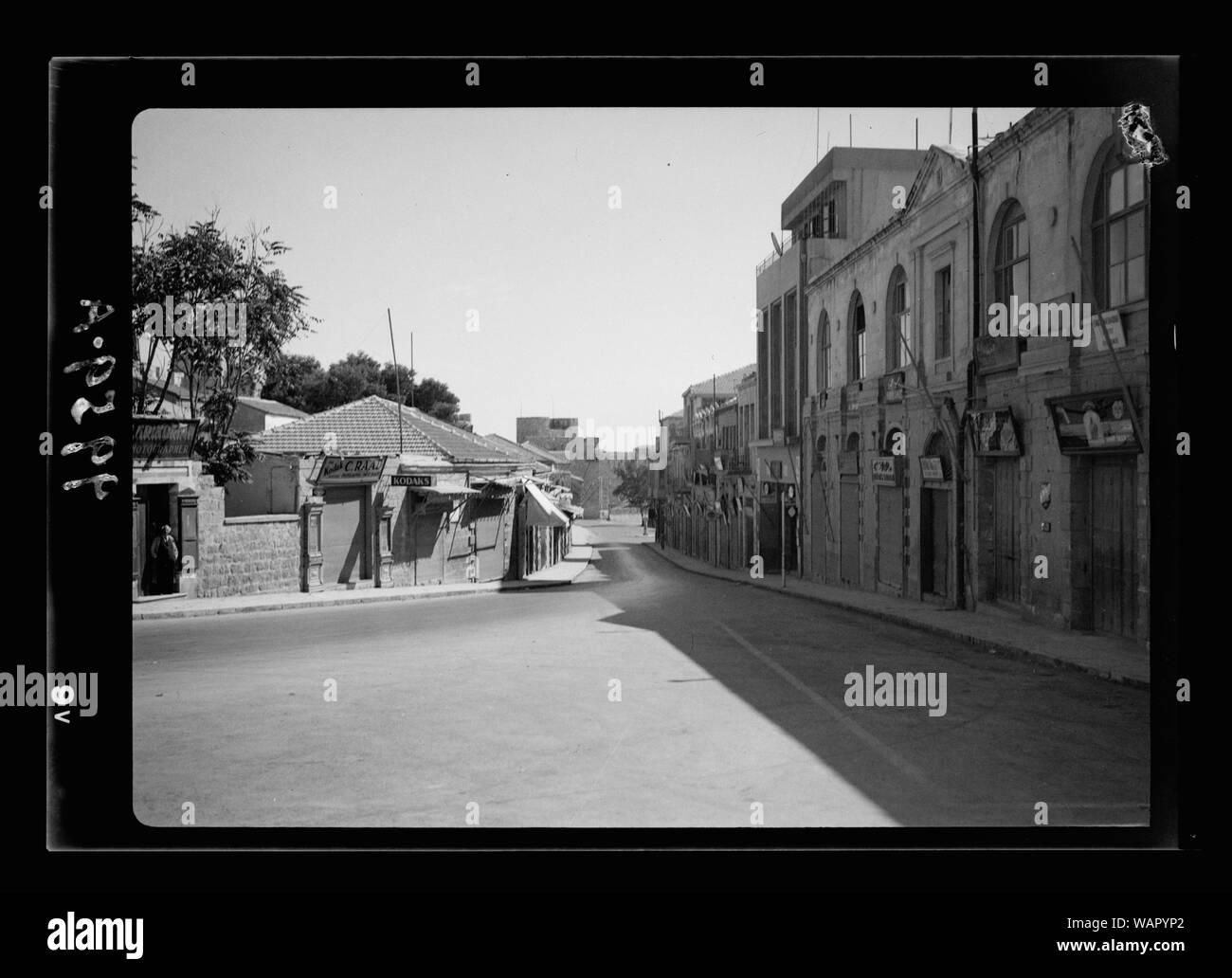 Jaffa jerusalem road Black and White Stock Photos & Images - Alamy