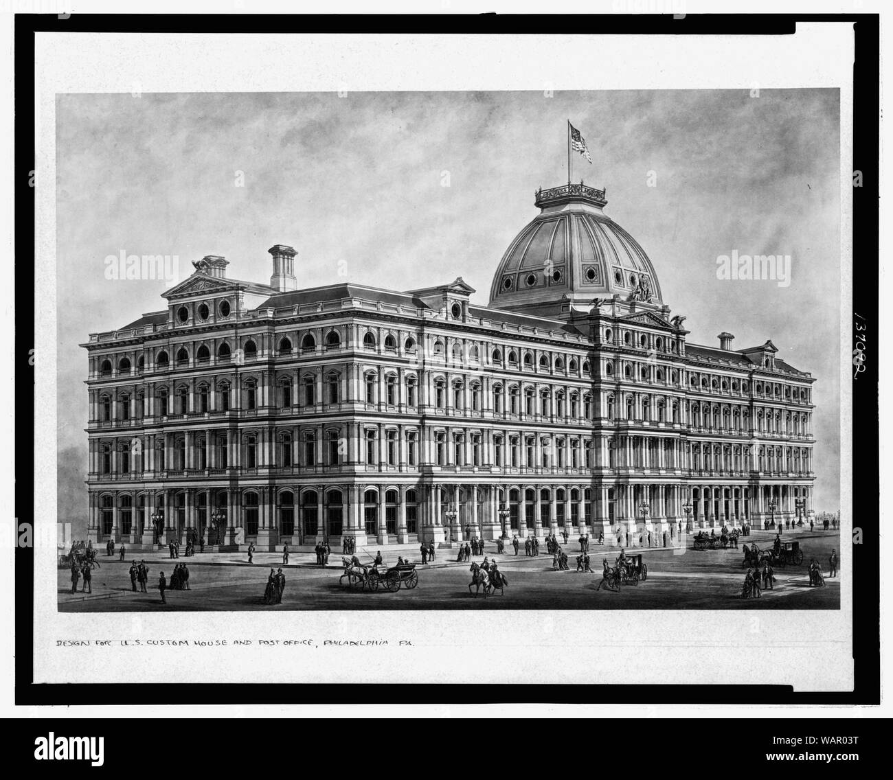 Custom house post office Cut Out Stock Images & Pictures - Alamy