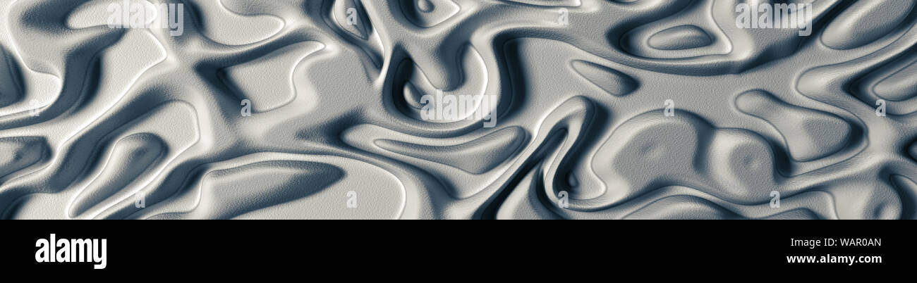 3d Visual arts background with Psychedelic Tribal Liquid Surface Cold ...