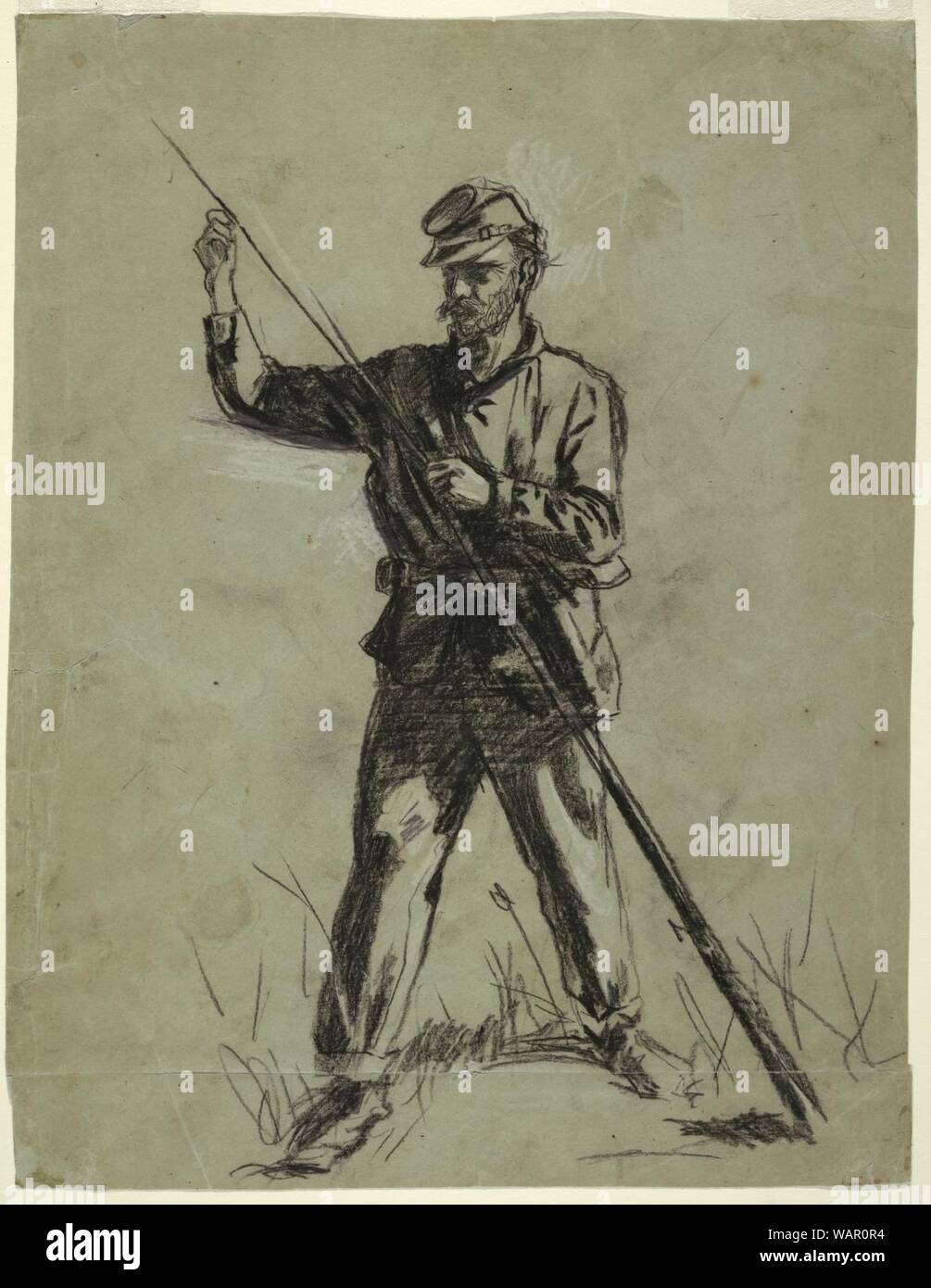 Cavalry soldier loading hi-res stock photography and images - Alamy