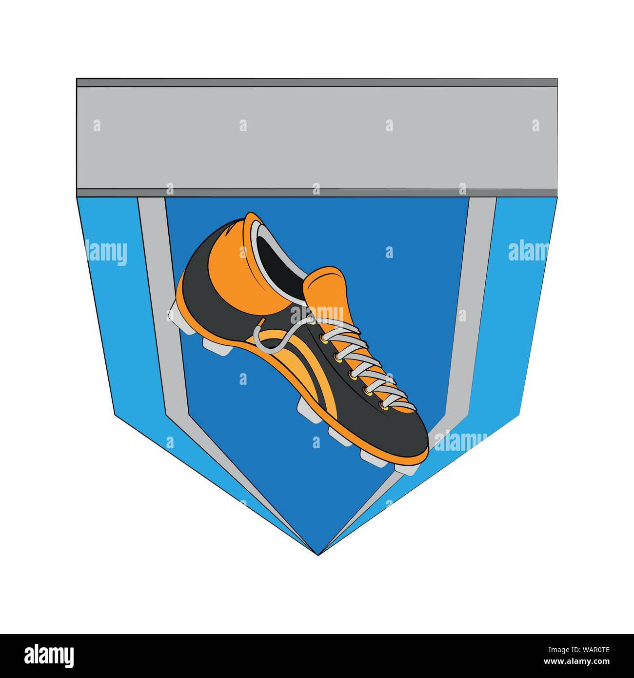 Soccer football sport game concept Stock Vector Image & Art - Alamy