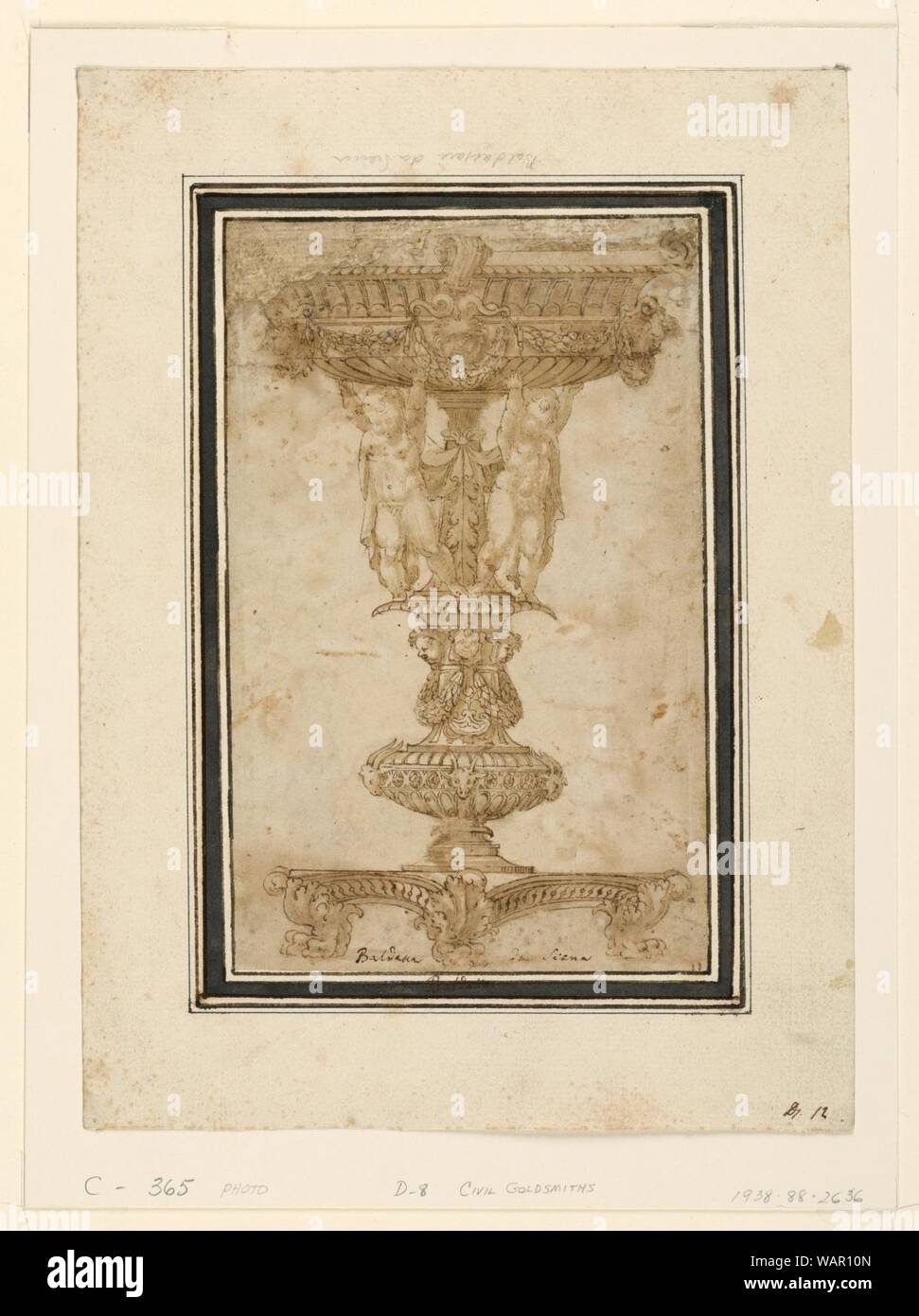 Drawing, Centerpiece, 1590–1630 Stock Photo - Alamy