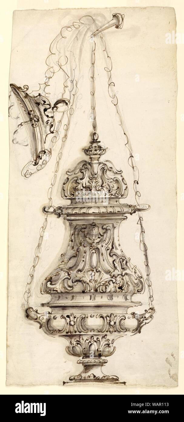 Drawing, Censer, 1730–60 Stock Photo - Alamy