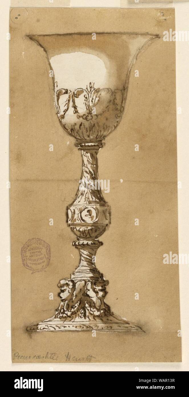 Drawing, Chalice, 1780–1790 Stock Photo - Alamy