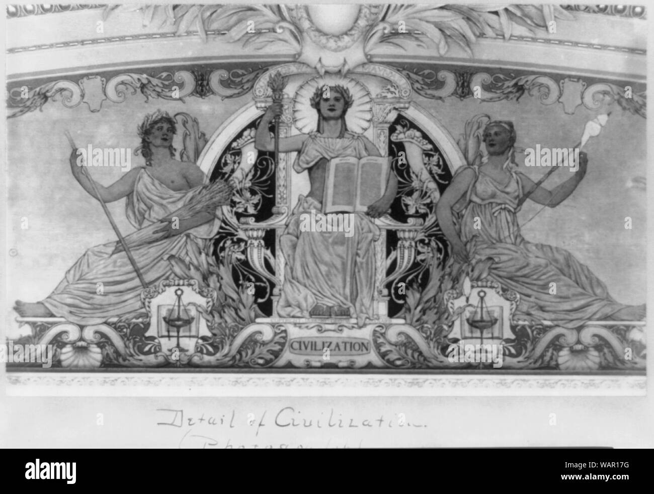 Detail of Civilization Stock Photo - Alamy