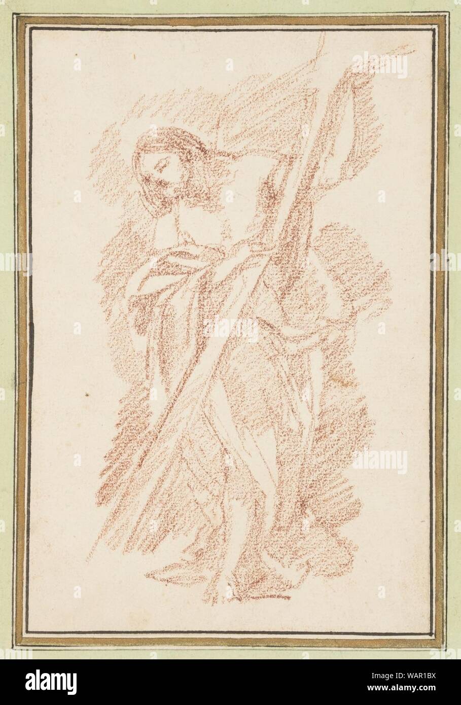 Drawing, Christ standing, ca. 1759–70 Stock Photo - Alamy