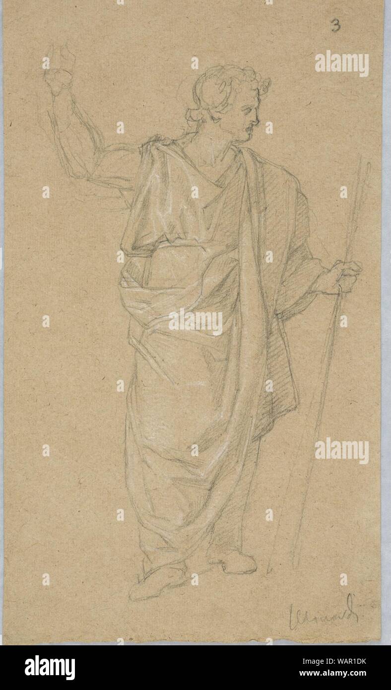 Drawing, Classical Figure, 1850–1900 Stock Photo - Alamy