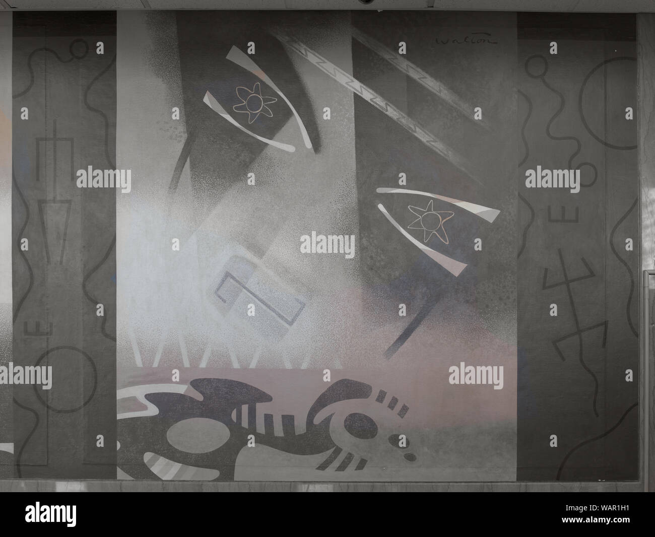 Detail view of oil painting Life Before the Pioneer Era at C. Clifton ...