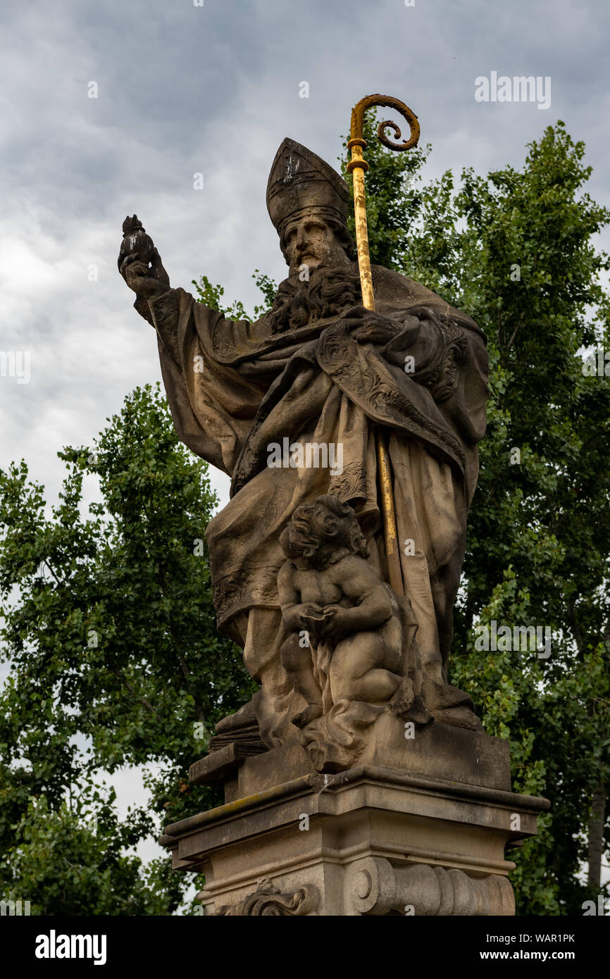 Statue of st augustine of hippo hi-res stock photography and images - Alamy