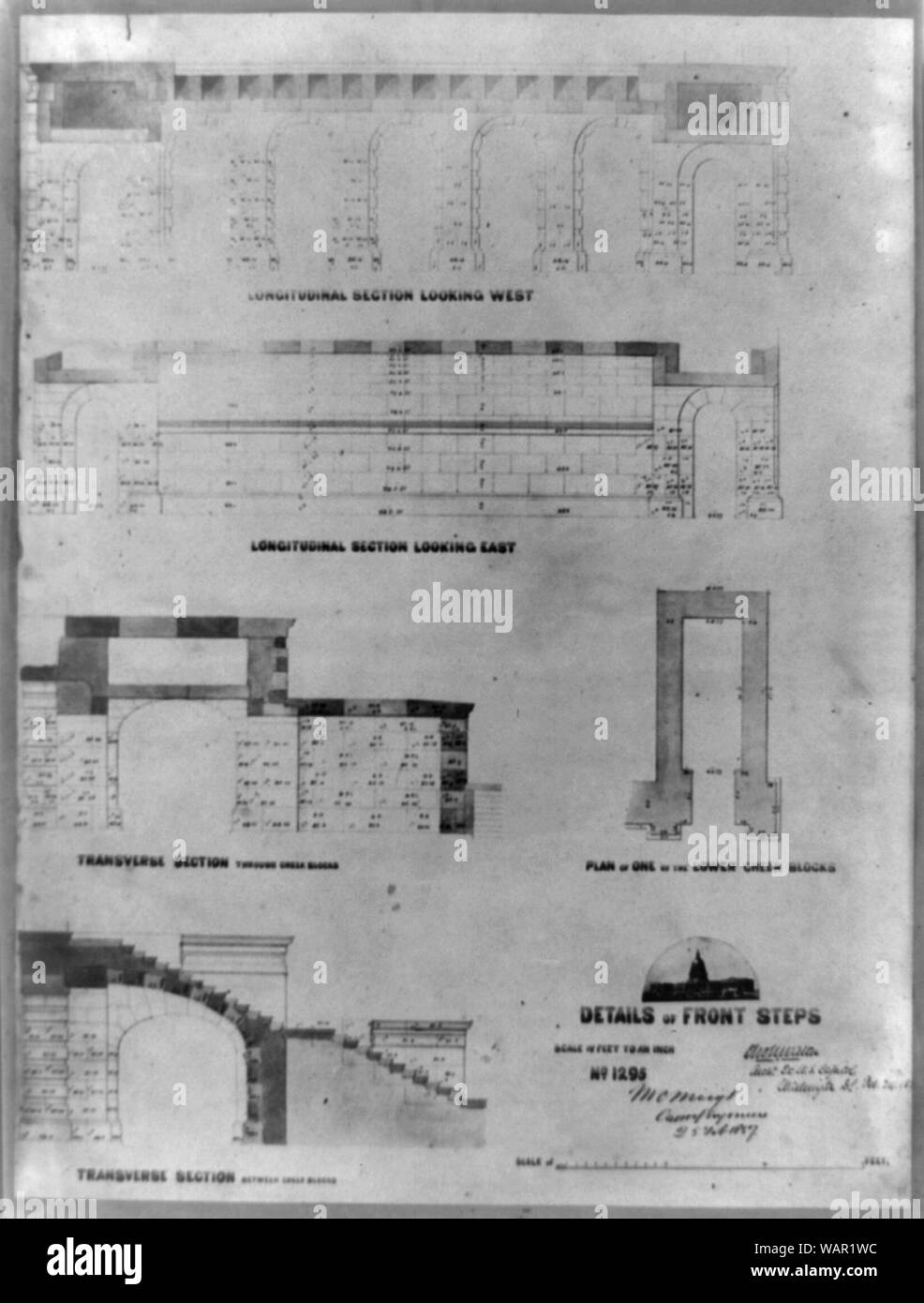 Details of front steps Stock Photo - Alamy