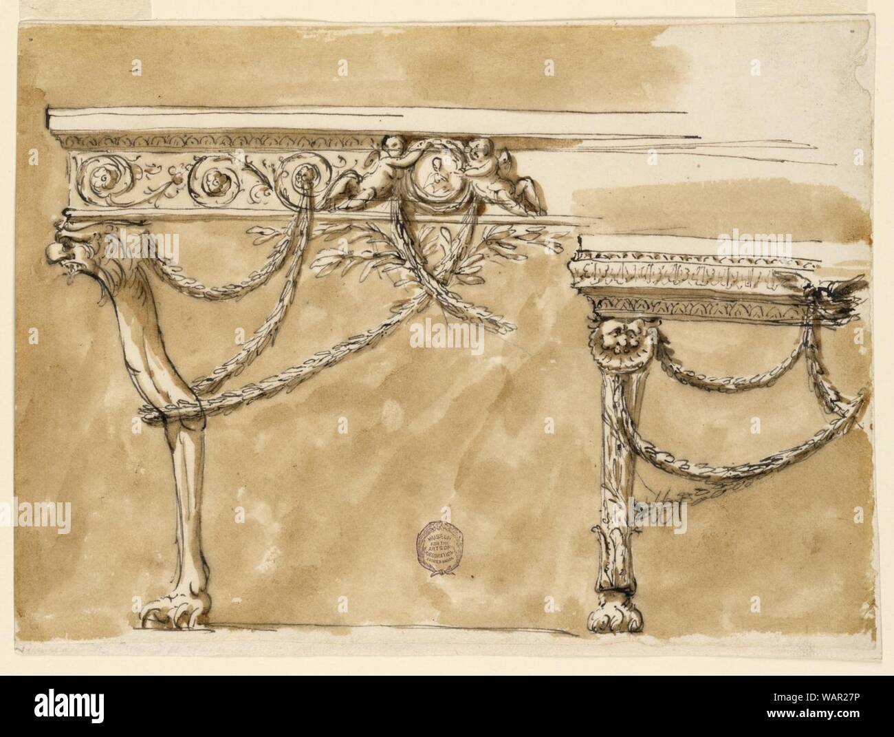 Console tables hi-res stock photography and images - Alamy