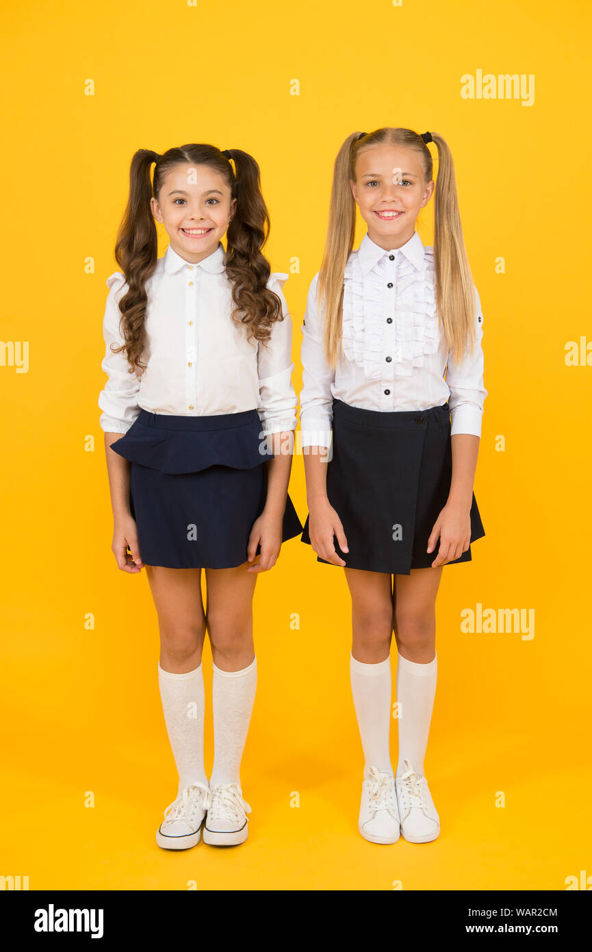 Its important to have friends. Happy small friends. Little school ...