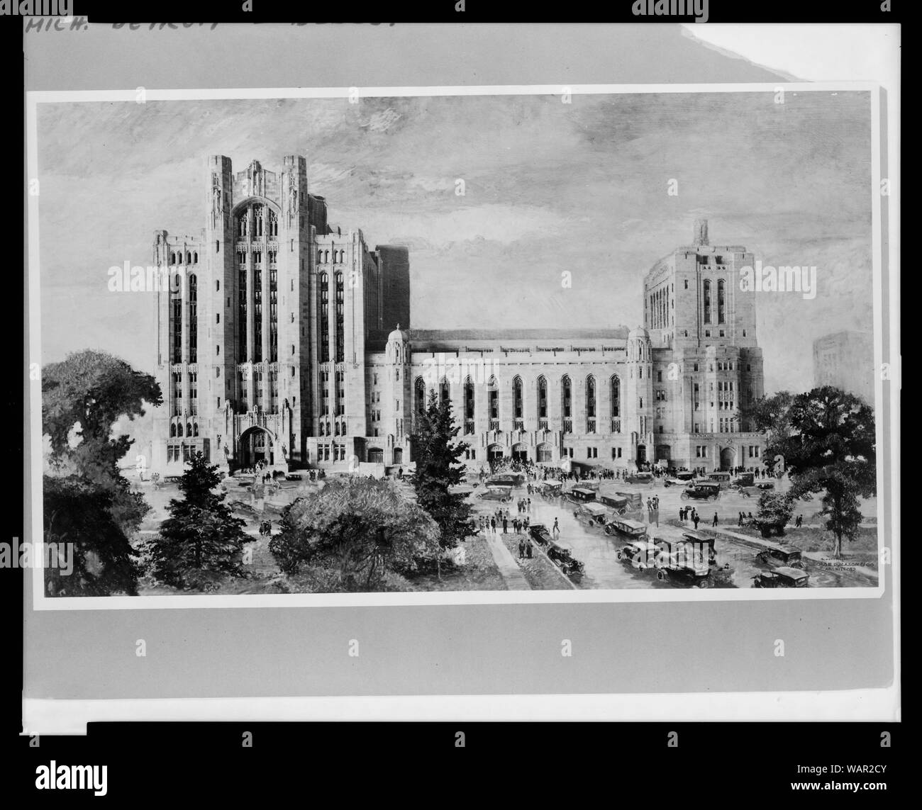 Detroit masonic temple hi-res stock photography and images - Alamy