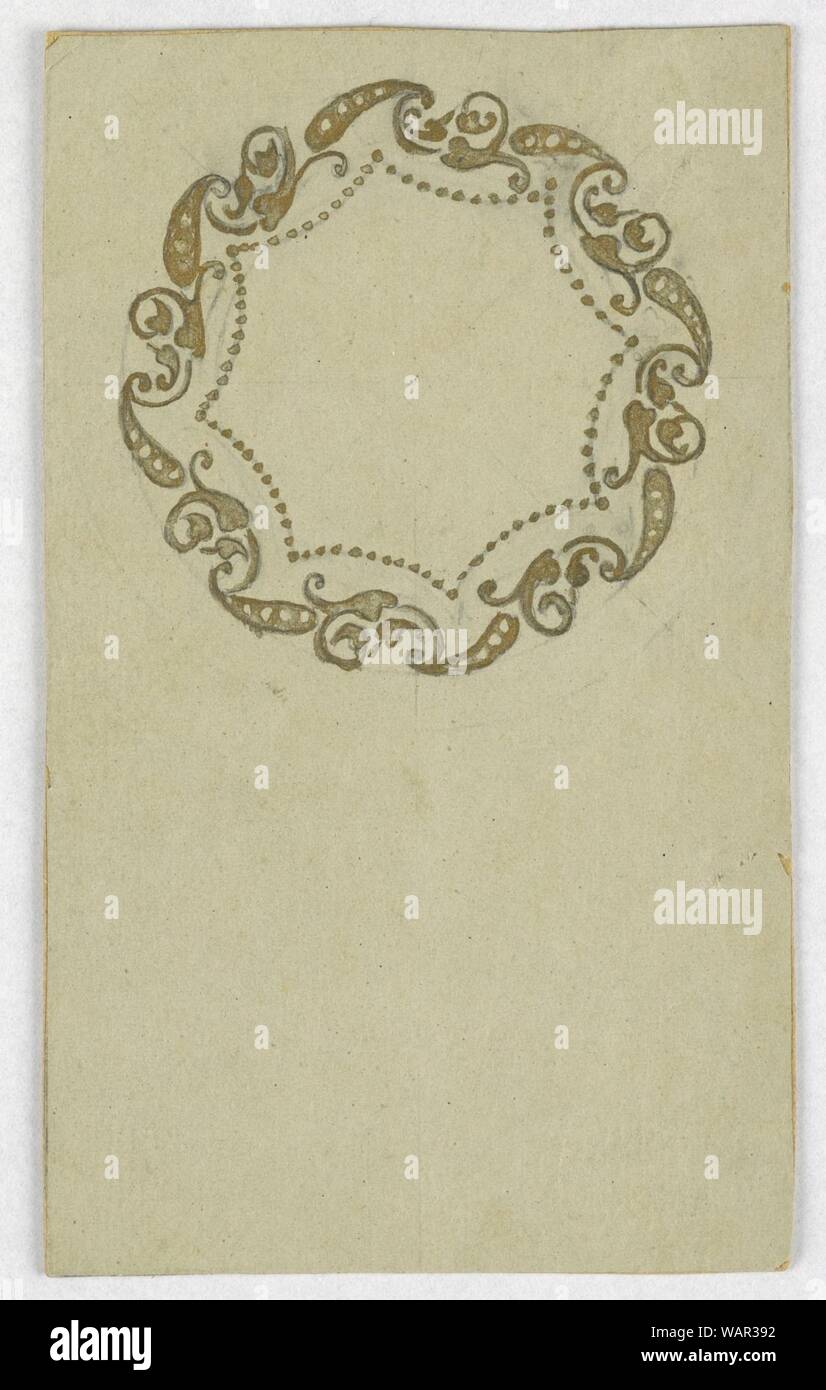 Drawing, Design for a Book Cover, ca. 1887–1903 Stock Photo - Alamy