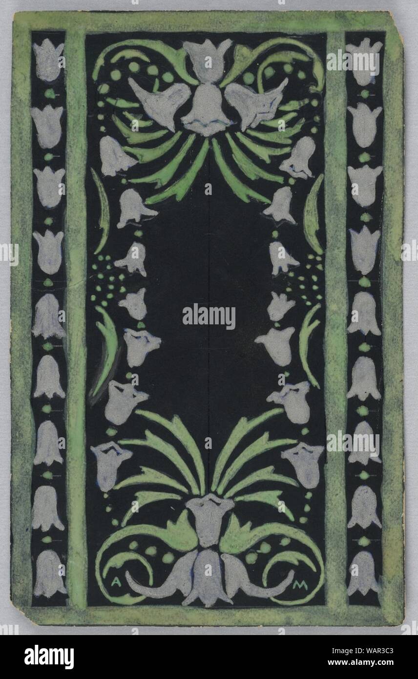 Drawing, Design for a Book Cover, ca. 1896–1903 Stock Photo - Alamy