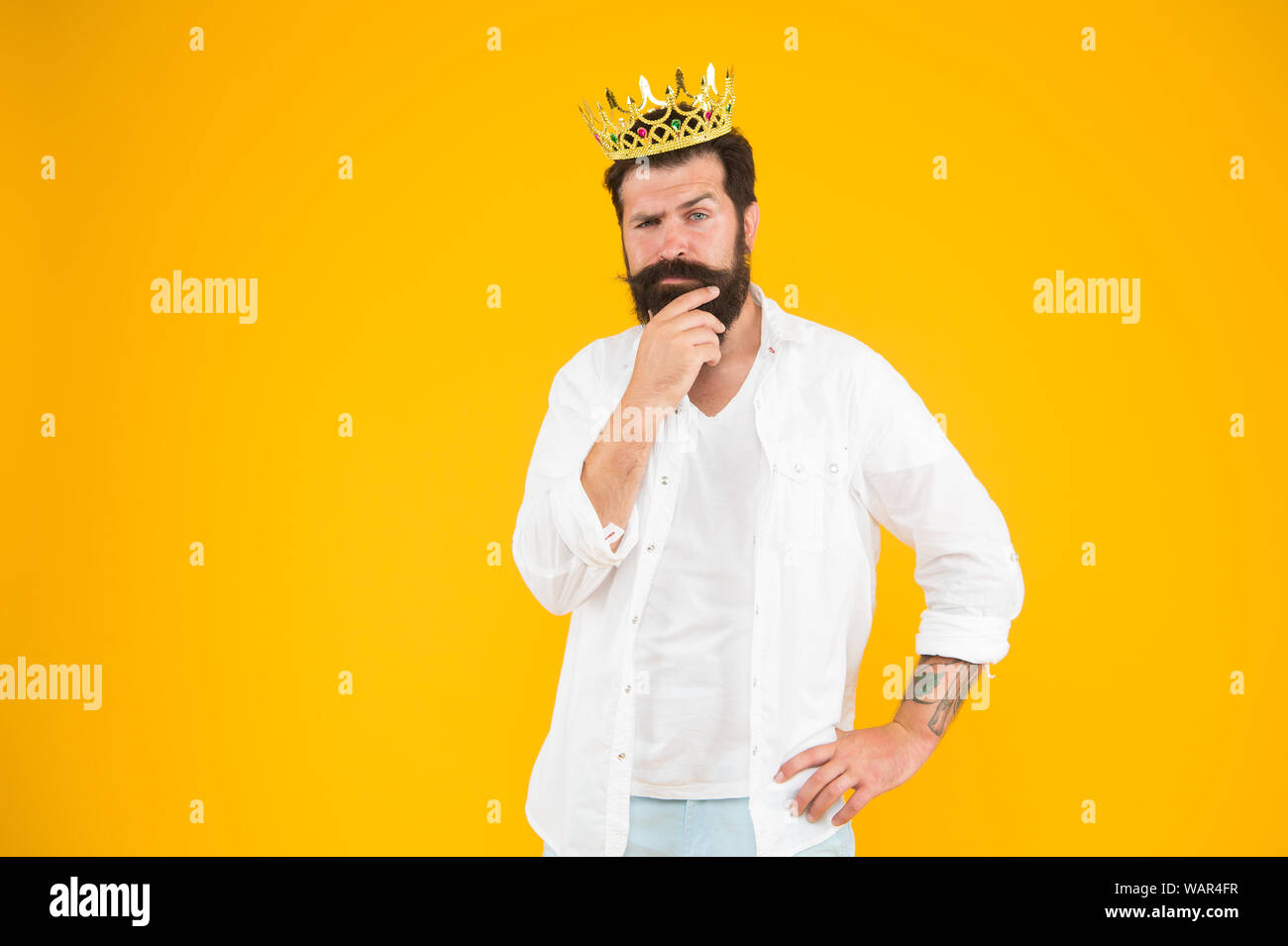 Sense of self importance hi-res stock photography and images - Alamy