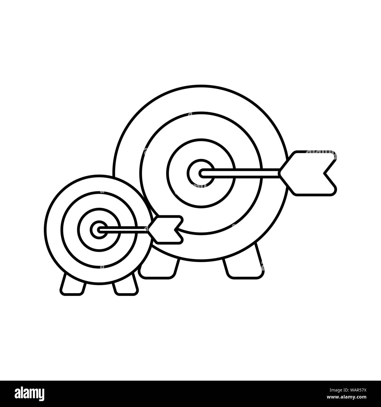 Target boards Stock Vector Images - Alamy