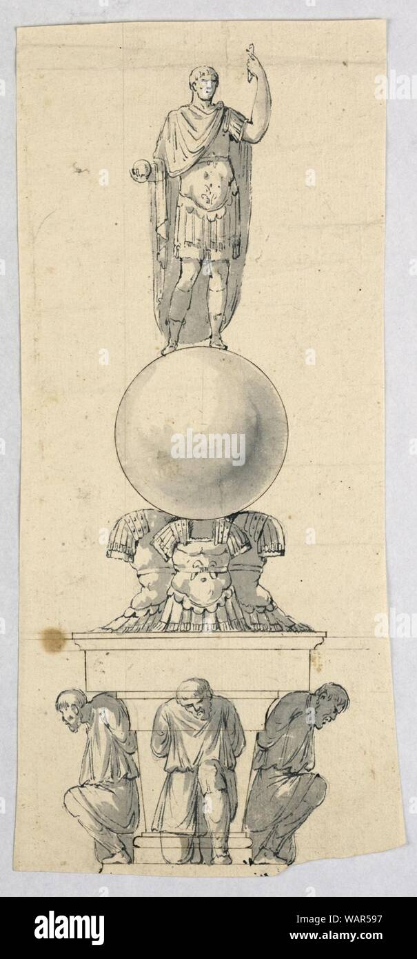 Drawing, Design for a Finial, 16th–19th century Stock Photo - Alamy