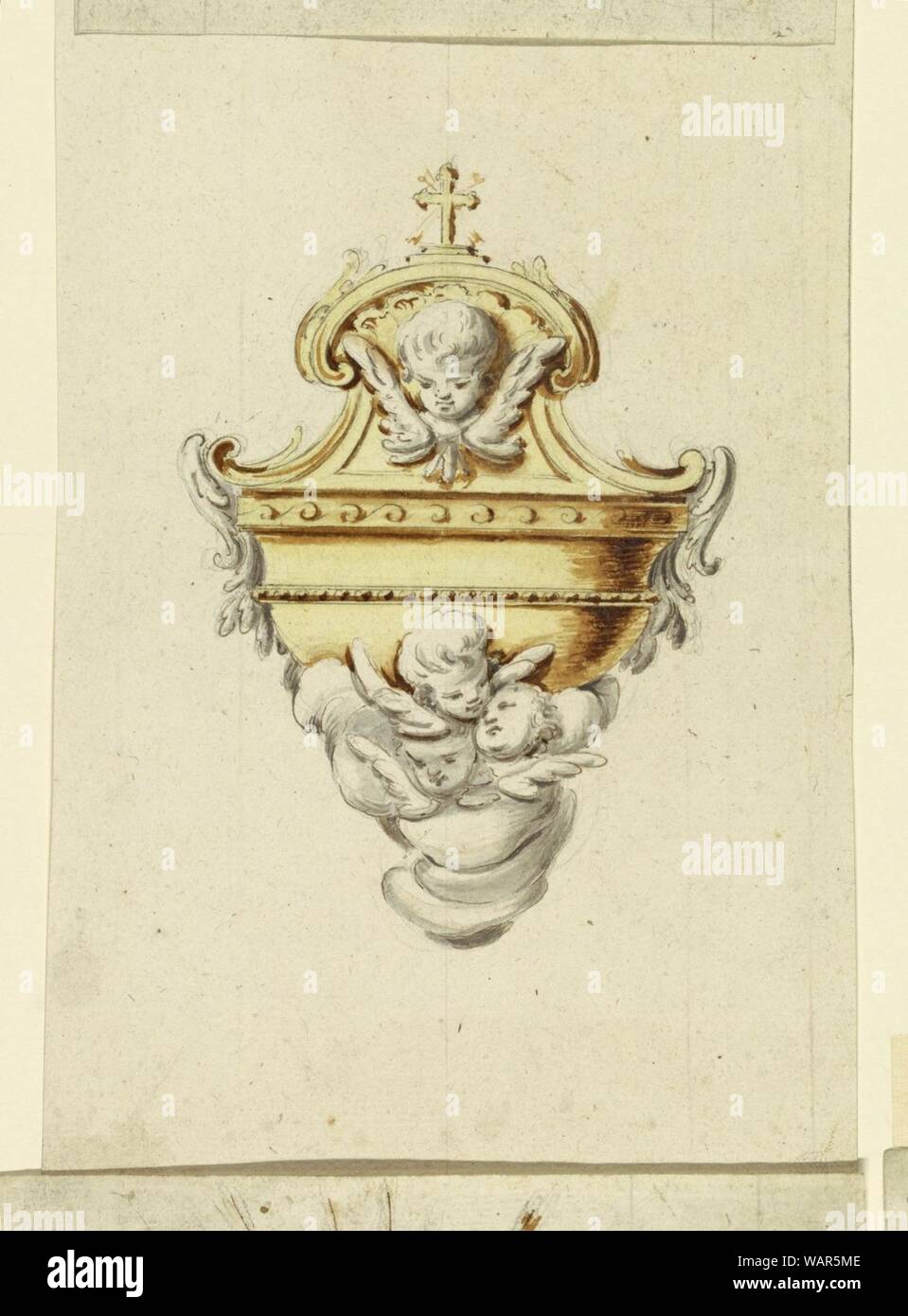 Drawing, Design for a Hot Water Spout, late 18th century Stock Photo ...
