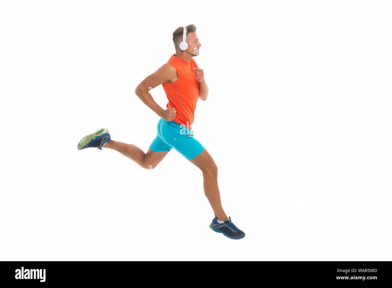 Sports day race running Cut Out Stock Images & Pictures - Alamy