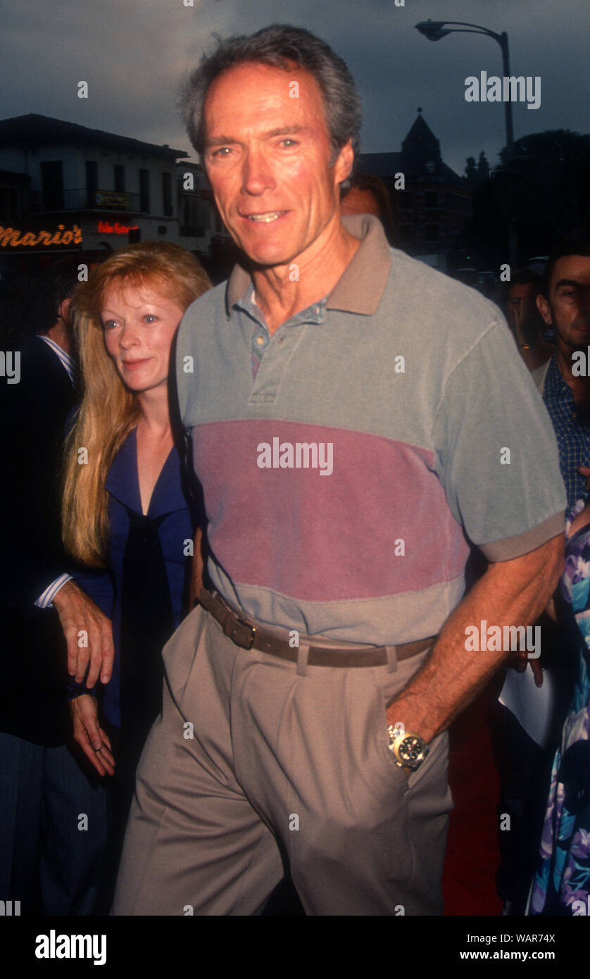 Clint Eastwood, Frances Fisher, 1992, Photo By Michael Ferguson ...
