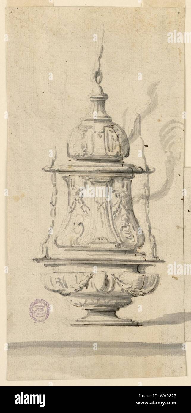 Drawing, Design for a Thurible, ca. 1740 Stock Photo - Alamy