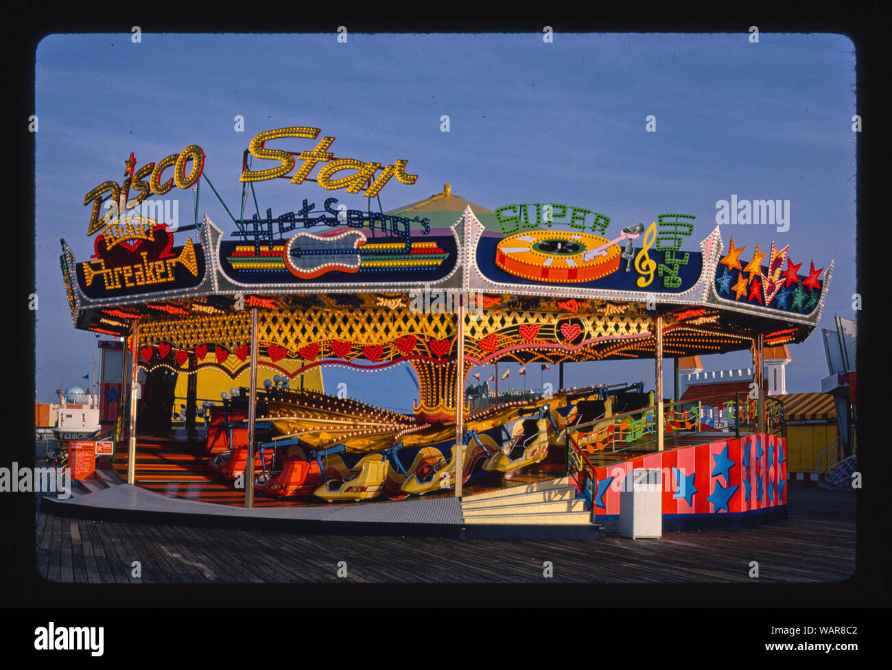 Disco star ride, Seaside Heights, New Jersey Stock Photo - Alamy