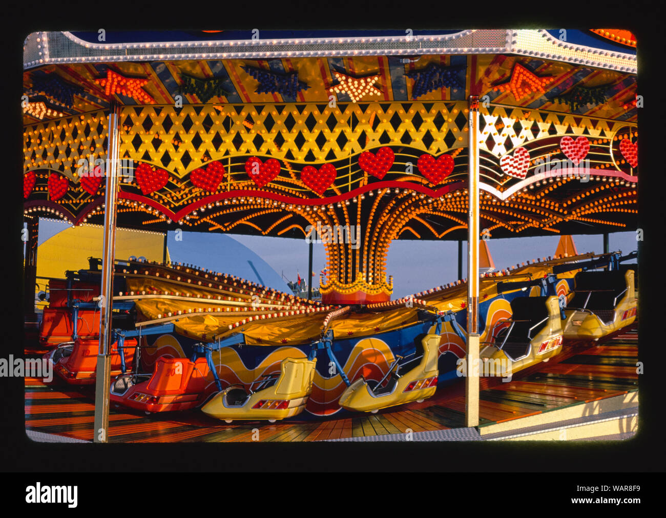 Disco star ride, Seaside Heights, New Jersey Stock Photo - Alamy