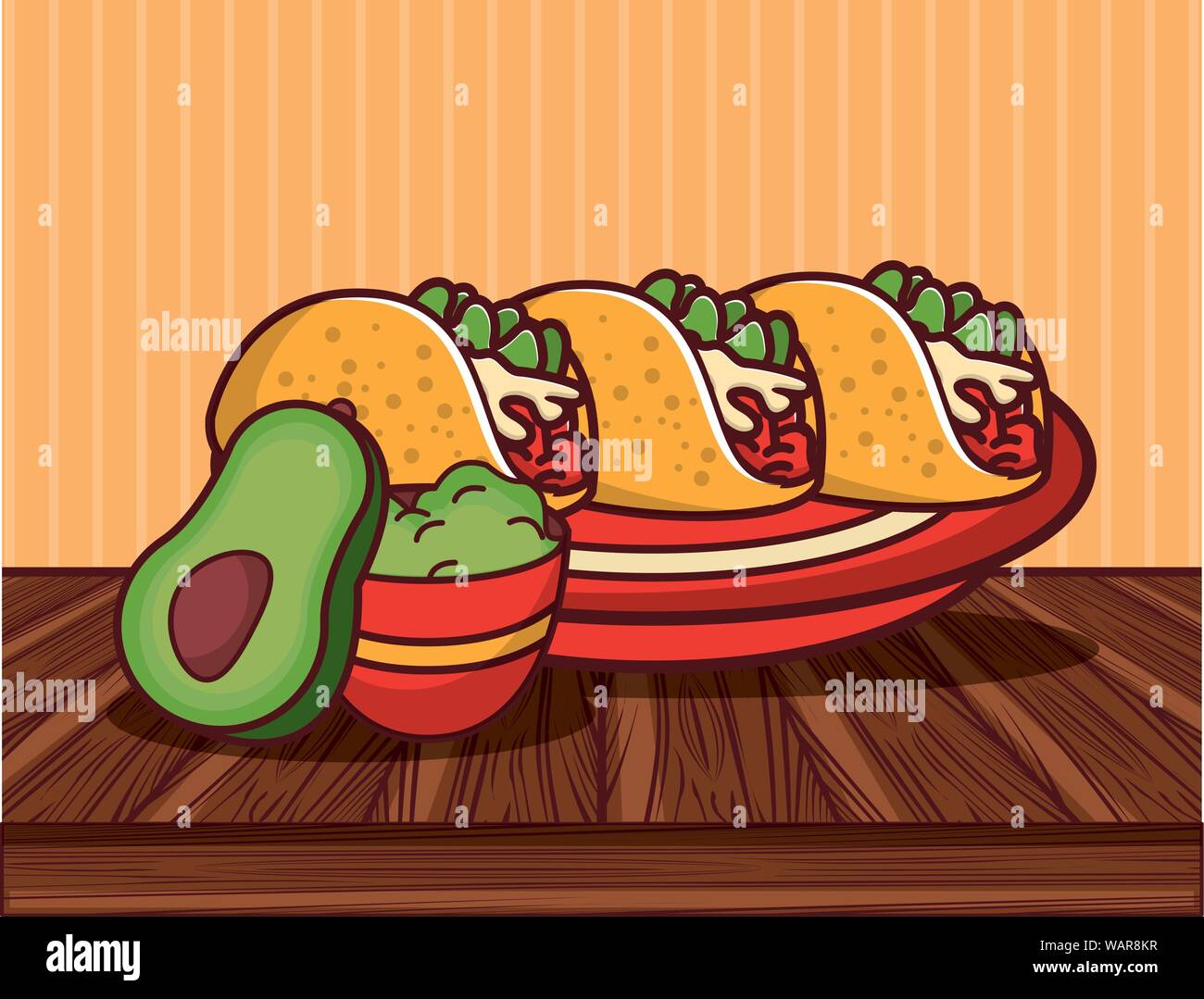 Mexican cartoons Stock Vector Images - Alamy