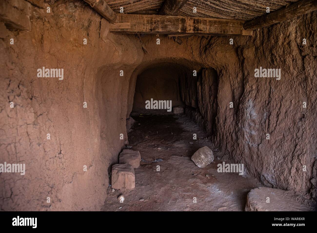 Geronimo's jail. A cave on a hill or small mountain was used to ...