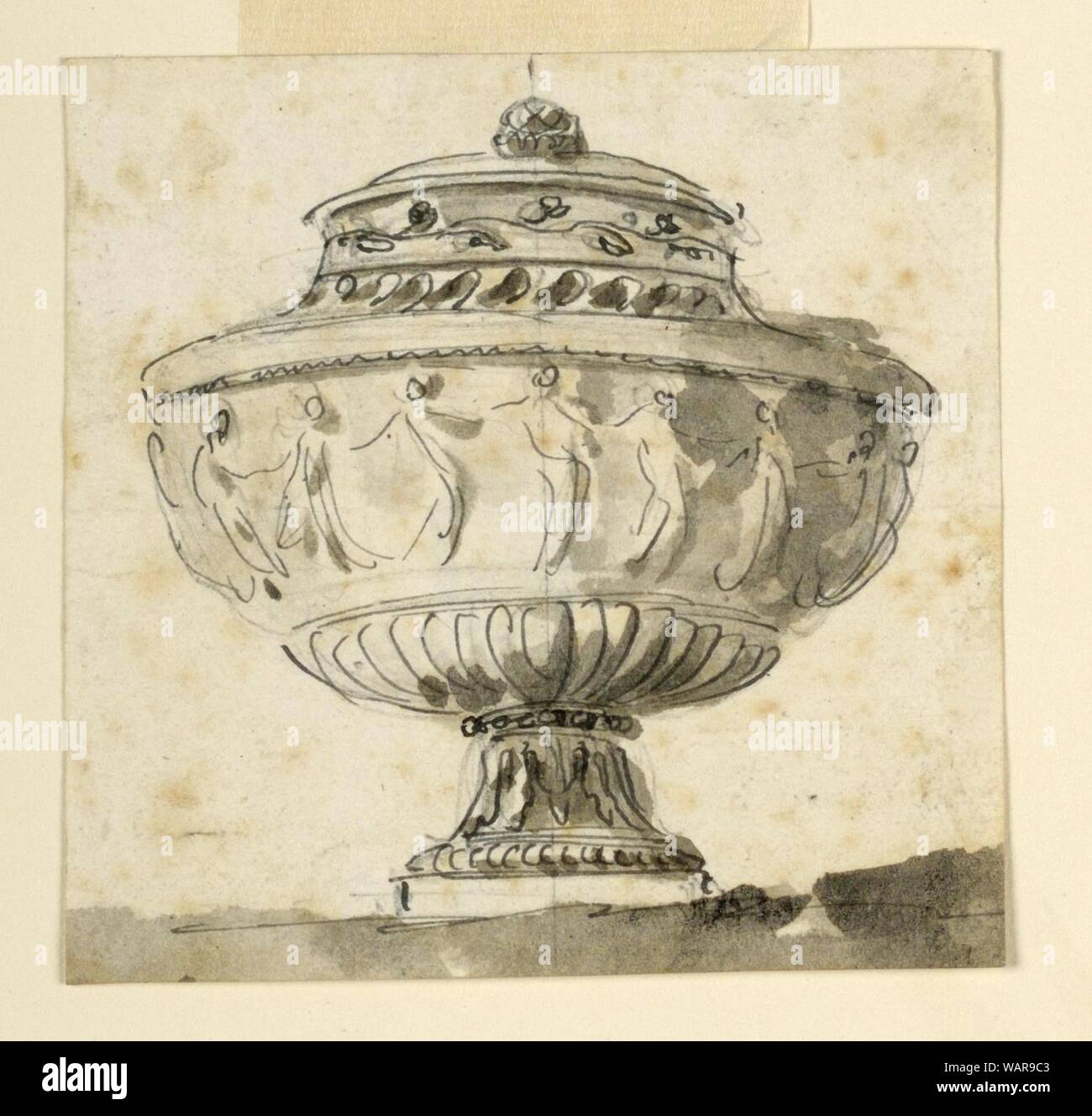 Urn drawing hi-res stock photography and images - Alamy