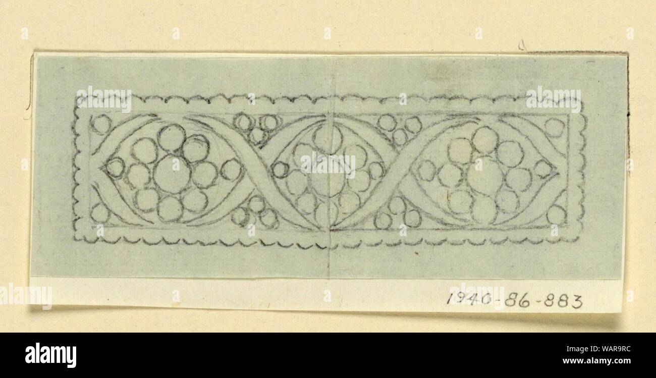 Drawing, Design for comb, 1800–1810 Stock Photo - Alamy