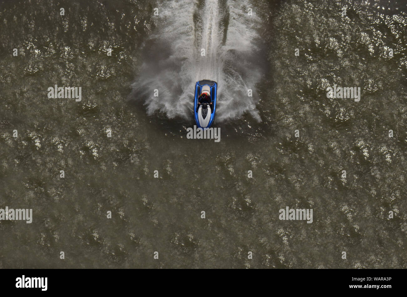 WAVERUNNER From a height measuring more than 400 feet up on the George ...