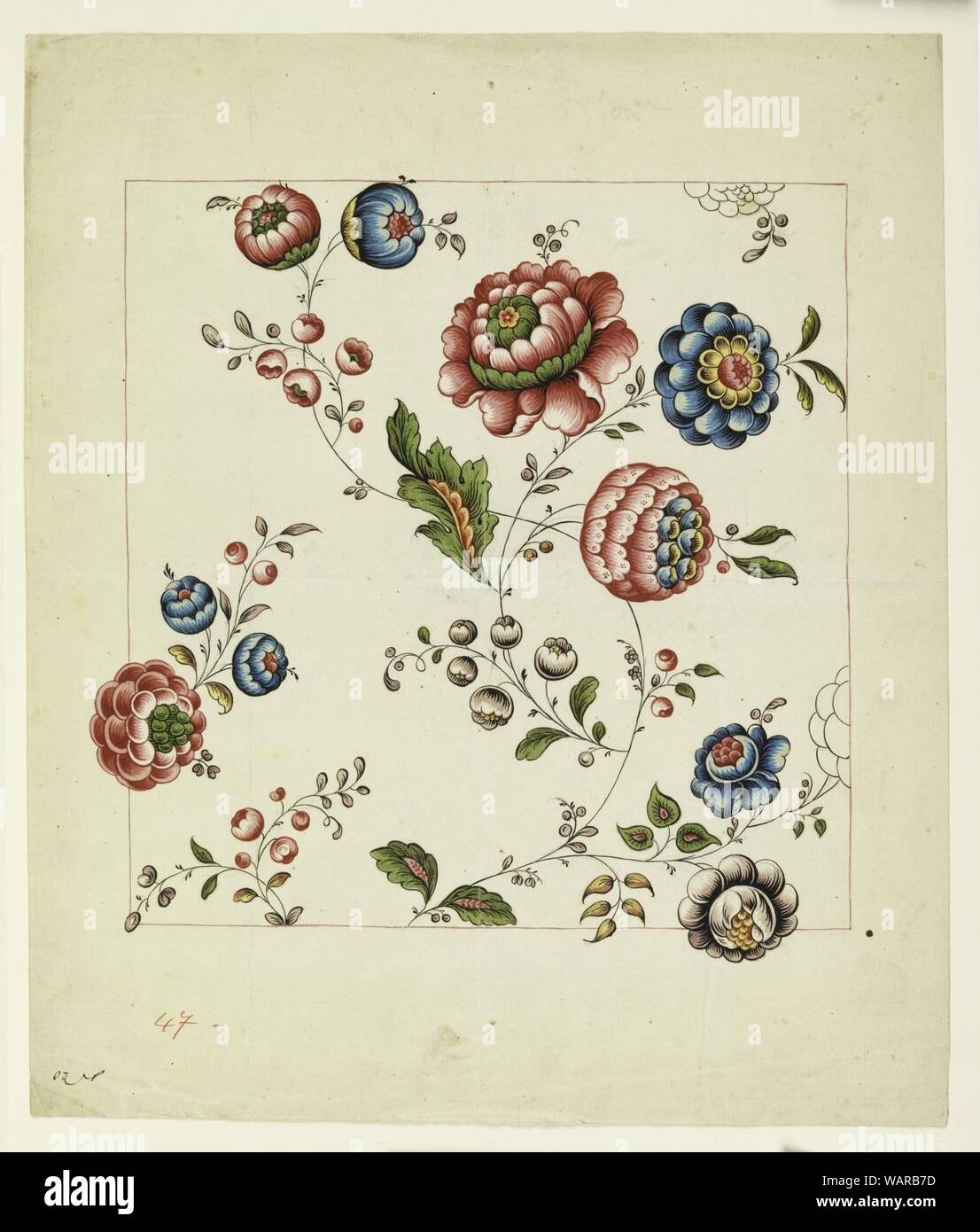 Cotton design drawing hi-res stock photography and images - Alamy